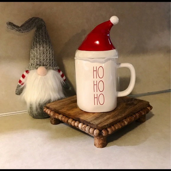 Rae Dunn | Kitchen | Rae Dunn Hohoho Santa Topper Mug | Poshmark